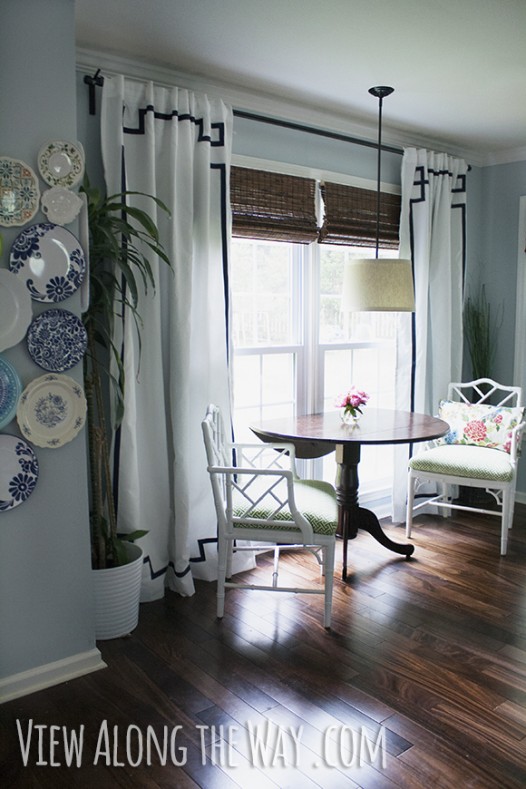 Inspiration for my new Greek key curtains - * View Along the Way