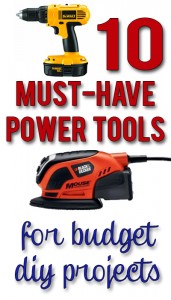 Top ten power tools for the do-it-yourselfer - * View Along the Way