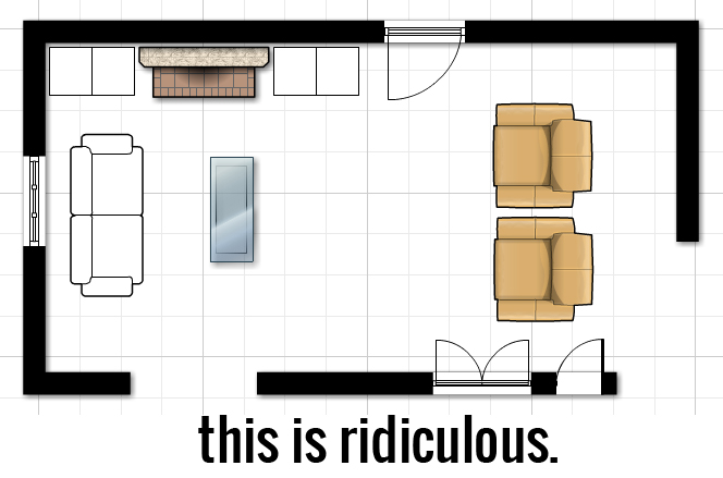 Decorating 101: Space Planning (and more on Jill's surprise makeover ...